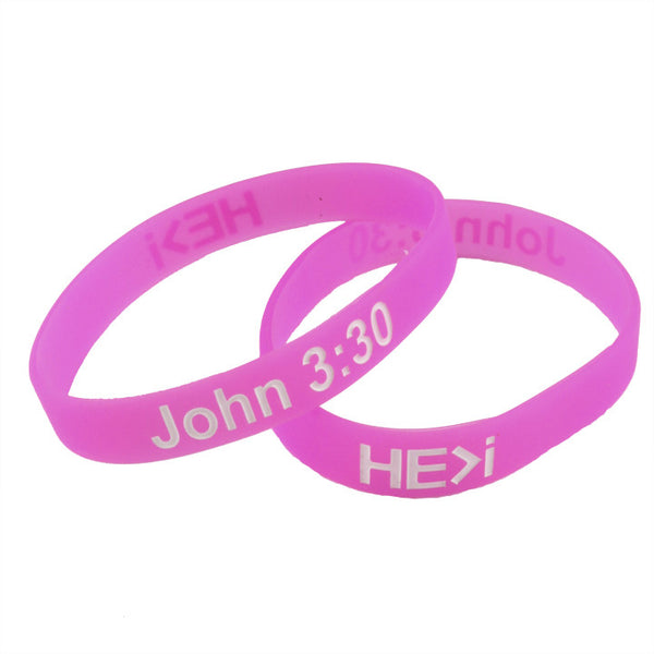 WRISTBAND IN PINK – HE>i