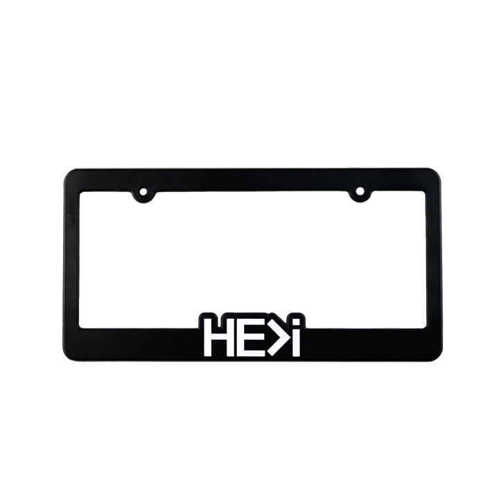 LICENSE PLATE FRAME – HE>i